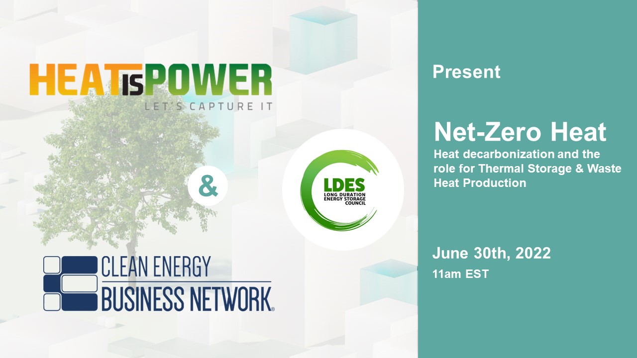 Webinar: Net Zero Heat - Clean Energy Business Network